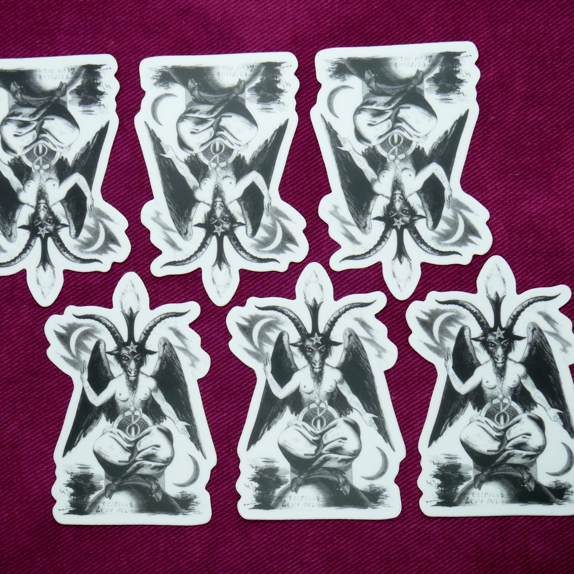 Baphomet Sticker – Junkyard Witch